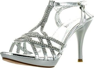 V-Luxury V-Luxury32-ESSENTIAL74-SILVER - 32-Essential74 Femme, Argent (Argent&eacute;), 40 EU