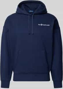 Polo Ralph Lauren Relaxed Fit Hoodie mit Label-Stitching und Känguru-Tasche