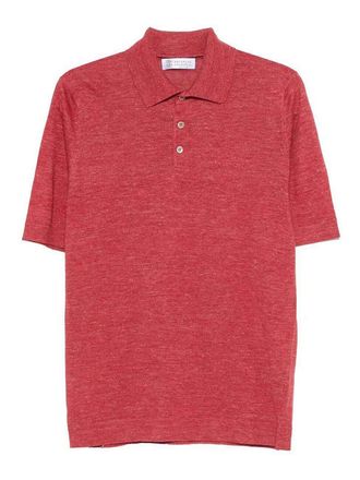 Brunello Cucinelli Polo - Rouge