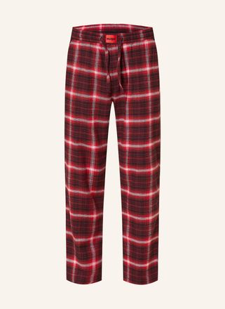 HUGO BOSS Hugo Schlafhose Louk Aus Flanell rot