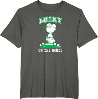 Peanuts St Patricks Day Charlie Brown Gl&uuml;cks T-Shirt
