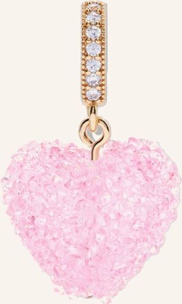 Crystal Haze Crystal Haze Anhänger Jelly Heart Baby Pink By Glambou gold