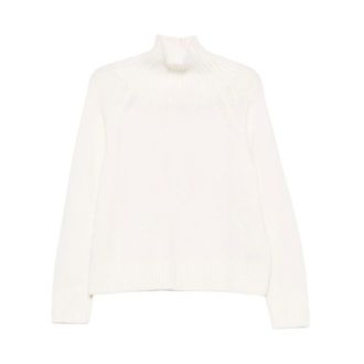 Michael Kors Col roul&eacute;s - Femme - Pulls - Blanc - Taille: 40 FR