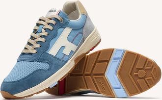 Faguo Baskets bleu gris&eacute; - OLIVE