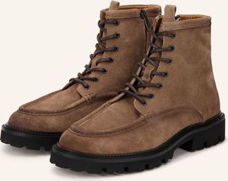 HUGO BOSS Schn&uuml;rboots Julio beige