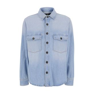 Mauro Grifoni Herren, Shirts, Blau, SGr&ouml;&szlig;e