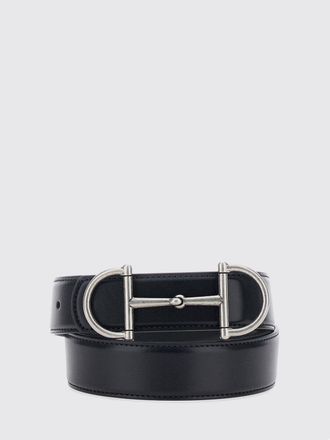 Gucci Ceinture Horsebit en cuir de veau lisse avec fermoir &agrave; embo&icirc;tement