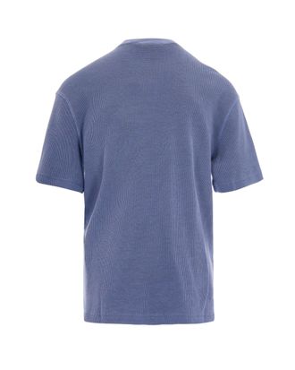Carhartt Work in Progress Mens T-Shirt Nelson Waffle Gentle Blue Cotton T-Shirts And Polos
