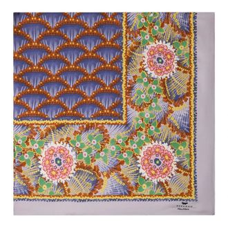Max Mara Femme, Accessoires, Multicolore, Taille: ONE Size Foulard en twill de soie imprim&eacute;