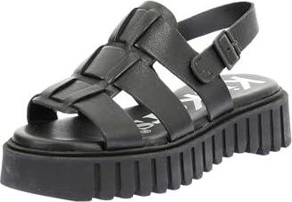 Kickers Faliya, Sandales Femme, Noir, 38