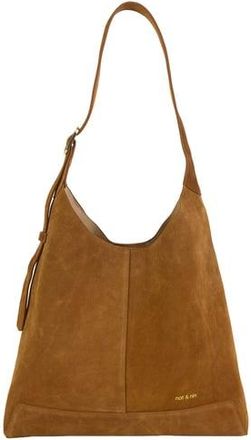 Nat & Nin Sac Donna port&eacute; &eacute;paule en cuir su&eacute;d&eacute;