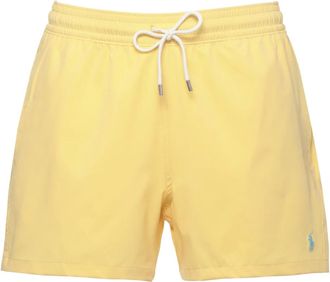 Ralph Lauren Homme, Maillots de bain, Jaune, Taille: XL Traveler Swim Shorts