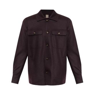 Eleventy Herren, Shirts, Lila, MGr&ouml;&szlig;e