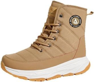 Generic Bottes De Neige Hiver Homme Femme - Bottines Montantes Fourrées, Imperméables/Deperlantes, Semelle Antidérapante Légère-Chaussures Chaudes Pour Randon