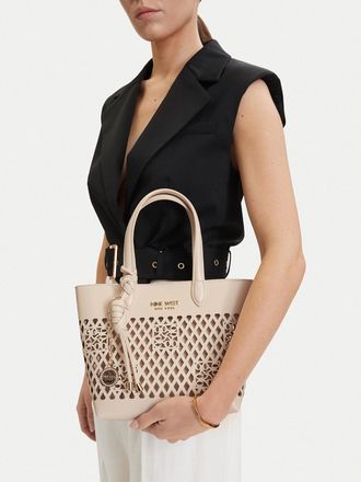 Nine West Handtasche Nine West CEO-Essex Light-LDA8698A Beige