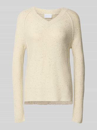 Jake*s Pullover mit V-Ausschnitt