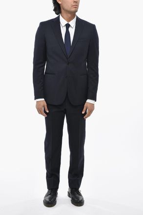 Corneliani CODE Anzug aus reiner Schurwolle mit Strass Corneliani