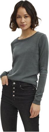 Vero Moda Damen VMCARE Structure LS O-Neck BLOU NOO 10136644, Balsam Green, XS