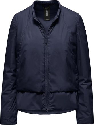 Bomboogie Femme, Vestes, Bleu, Taille: 44 FR Veste en nylon double &eacute;paisseur
