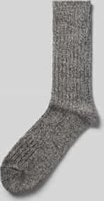 Camano Socken mit Woll-Anteil mit Rippb&uuml;ndchen Modell cosy mouline