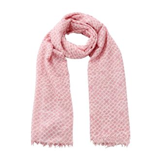 Hemisphere Femme, Accessoires, Rose, Taille: ONE Size Checked Scarf