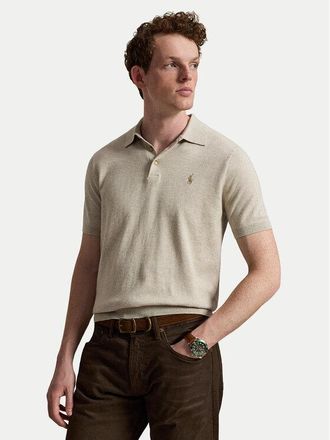 Polo Ralph Lauren Poloshirt 710980682504 Beige Regular Fit