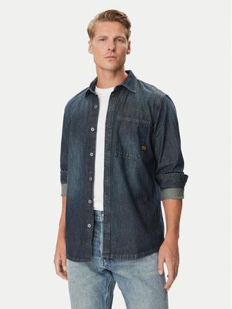 G-Star Jeanshemd D27083-D539 Blau Regular Fit