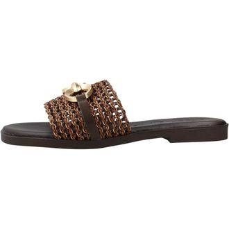 Mtng Mtng, Femme, Chaussures, Brun, Taille: 39 EU Sandalia Plana