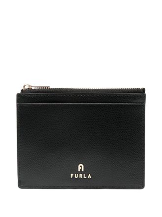 Furla portefeuille Camelia en cuir - Noir