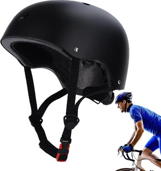 Generico Sicherheitsm&uuml;tze f&uuml;r Erwachsene: bel&uuml;fteter Hartschalen-Helm mit atmungsaktivem Design und Polsterung, geeignet f&uuml;r -Radfahren, Klettern, Stadtskaten 