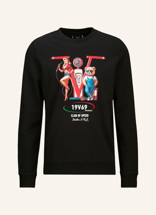 19V69 19V69 Italia Sweatshirt Nico Racing schwarz