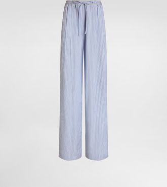Dolce & Gabbana Striped Poplin Trousers - Frau Hosen Und Shorts n/d 36