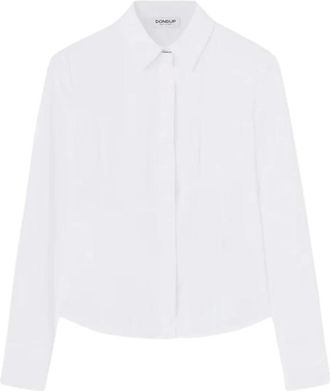 Dondup Femme, Blouses et Chemises, Blanc, Taille: 38 FR Camicia