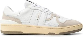 Lanvin Low-Top Sneaker - Low-Top Sneakers With Lace-Up Fastening - Gr. 40 (EU) - in Wei&szlig; - f&uuml;r Damen