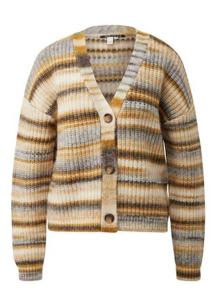 QS by s.Oliver Cardigan Strickjacke Weiche Strickjacke in Multimelange Optik