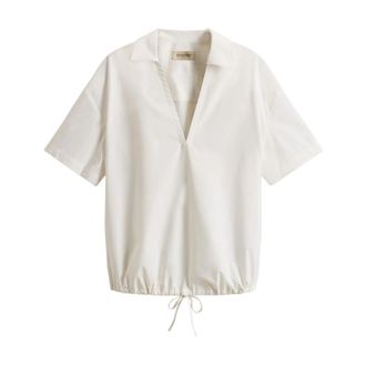Woolrich Cremefarbene Hemden - - Blouses & Shirts - Damen - Beige - L