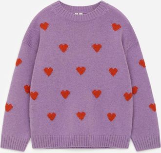 Arket Wollpullover -Lila