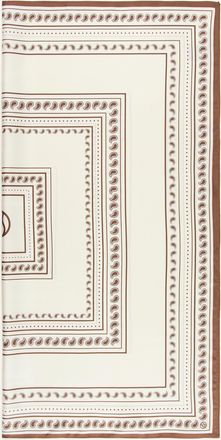 lescarf Lescarf Seidentuch weiss
