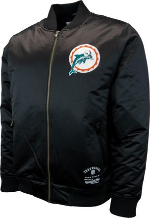 Mitchell & Ness NFL Team Bomber Jacke - Miami Dolphins, XXL