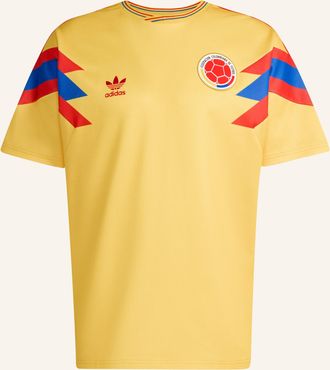 adidas Ausw&auml;rtstrikot Kolumbien 1990 gelb