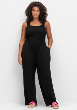 Sheego Strandkleid Jumpsuit &Auml;rmellos