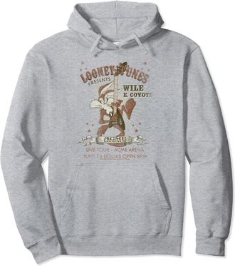 Looney Tunes Looney Tunes Wile E Coyote Guitar Light Pullover Hoodie