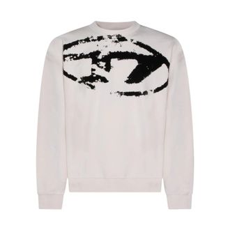 Diesel Sweatshirt - - Sweatshirts & Hoodies - Herren - Wei&szlig; - S