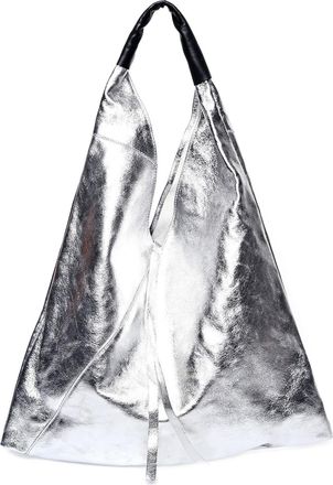 Isabella Rhea Silber Rindsledertasche