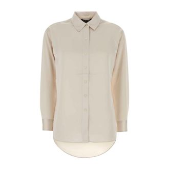 Ralph Lauren Satinhemd - - Blouses & Shirts - Damen - Beige - L