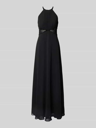 Jake*s Abendkleid mit Ziersteinbesatz