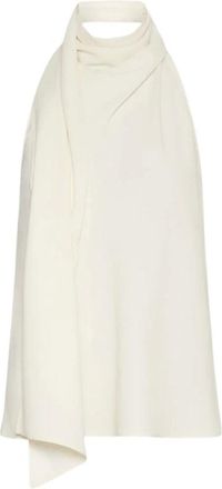 Marella Femme, Tops, Blanc, Taille: 40 FR Hauts sans manches