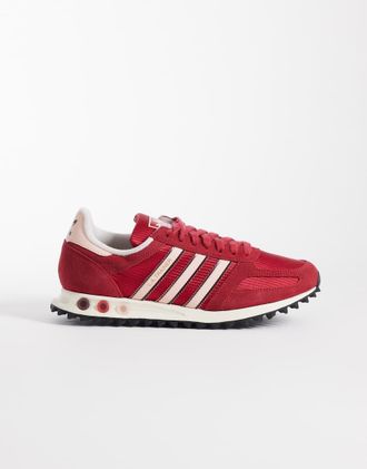 adidas Originals LA - Baskets - Rouge et rose