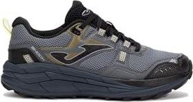 Joma TKSHOW2531 Joma Shock Chaussures de sport pour homme avec semelle antid&eacute;rapante et l&eacute;g&egrave;re pour homme Noir, Gris fonc&eacute; Couleur 022, 40 EU