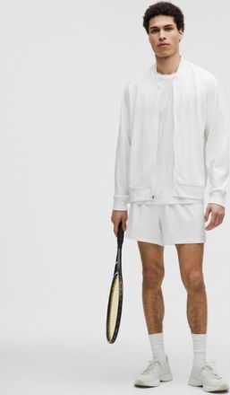lululemon Panelled Tennis Short 5 pour Hommes - Blanc - Taille 2XL